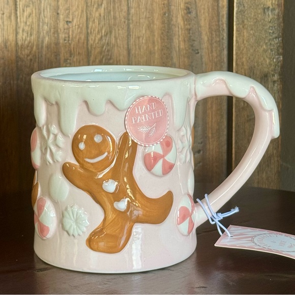 Peppermint & Pine | Holiday | Gingerbread Man With Peppermint Pink ...